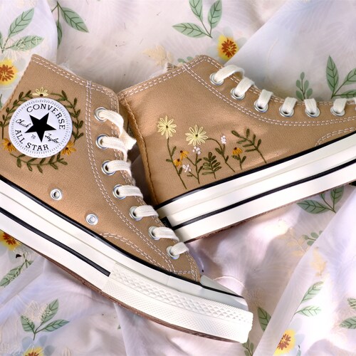 Customized Converse Embroidered Shoes Converse Chuck Taylor - Etsy