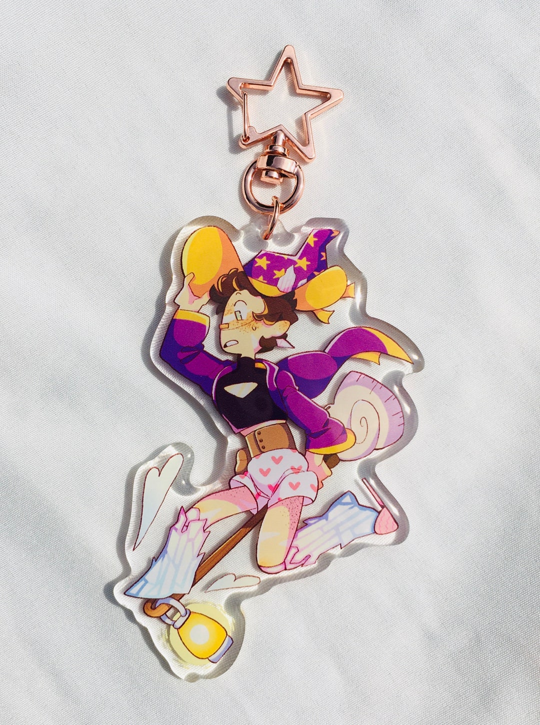 Goodtimeswithscar Hermitcraft Wizard Acrylic Keychain SALE - Etsy