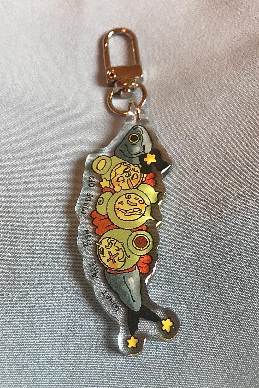 What Are Fish Made Of? | Oc Keychain - Etsy