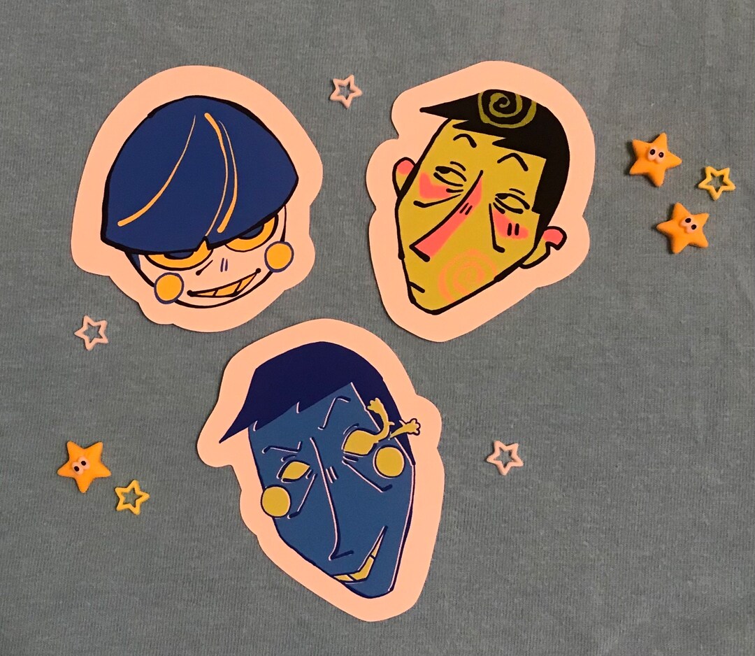 Ghost Man! Dimple, Mob, Yoshioka | Sticker - Etsy