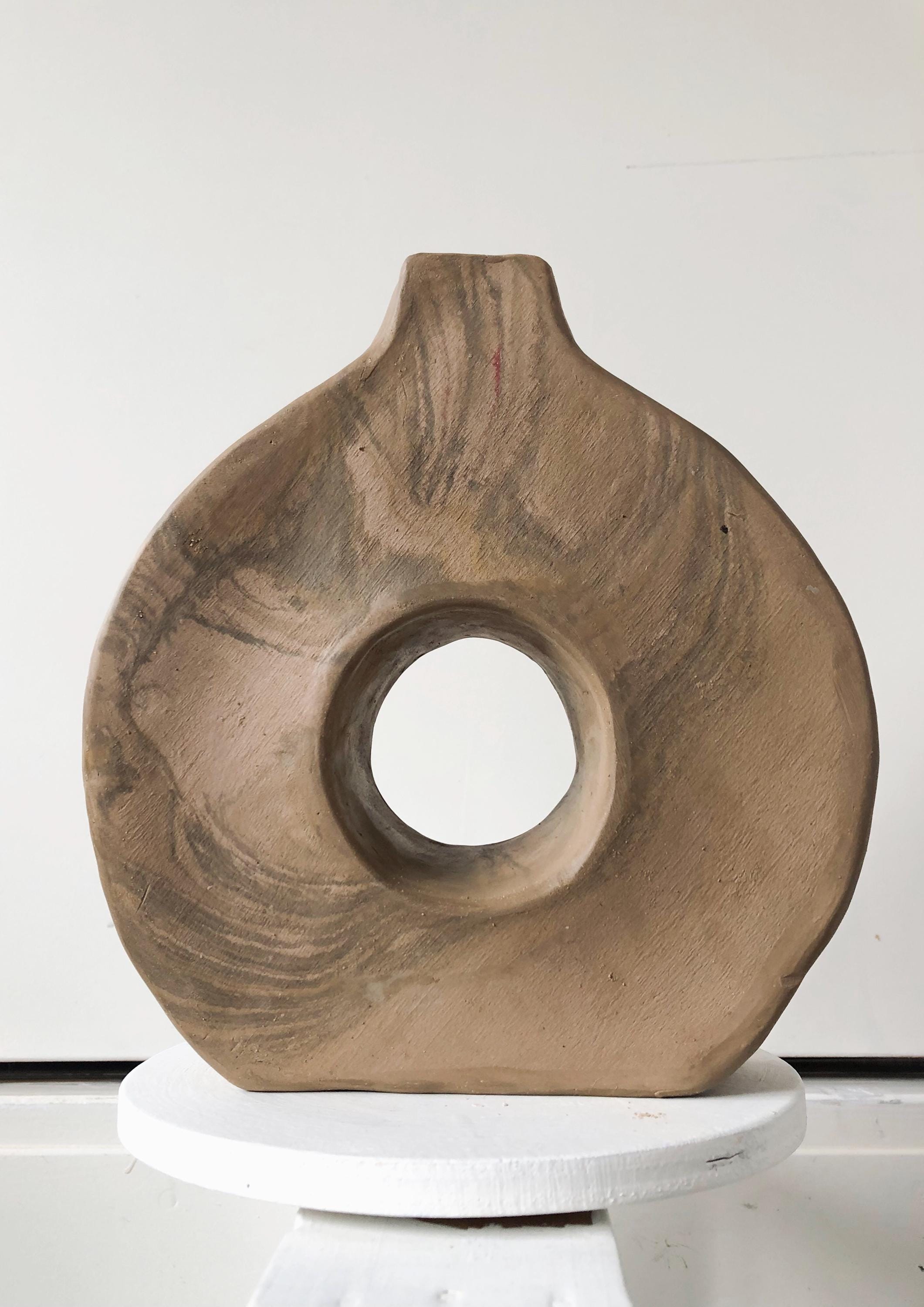 Pottery Template for Hand Building Round Vase, Printable Digital ...