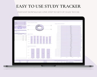 STUDY LOG Study Tracker Printable Study Log Study Planner - Etsy