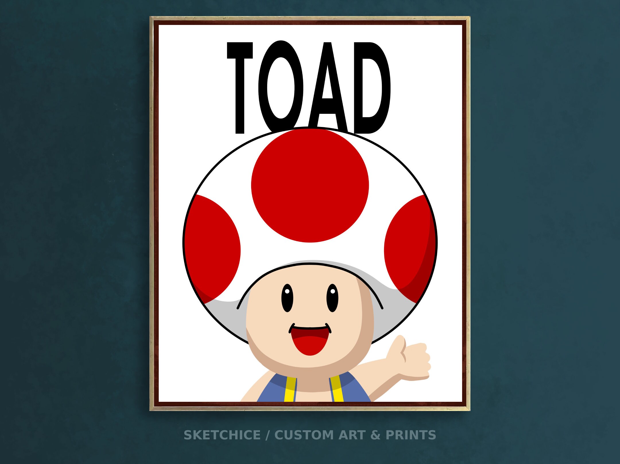 Toad Mario Simble