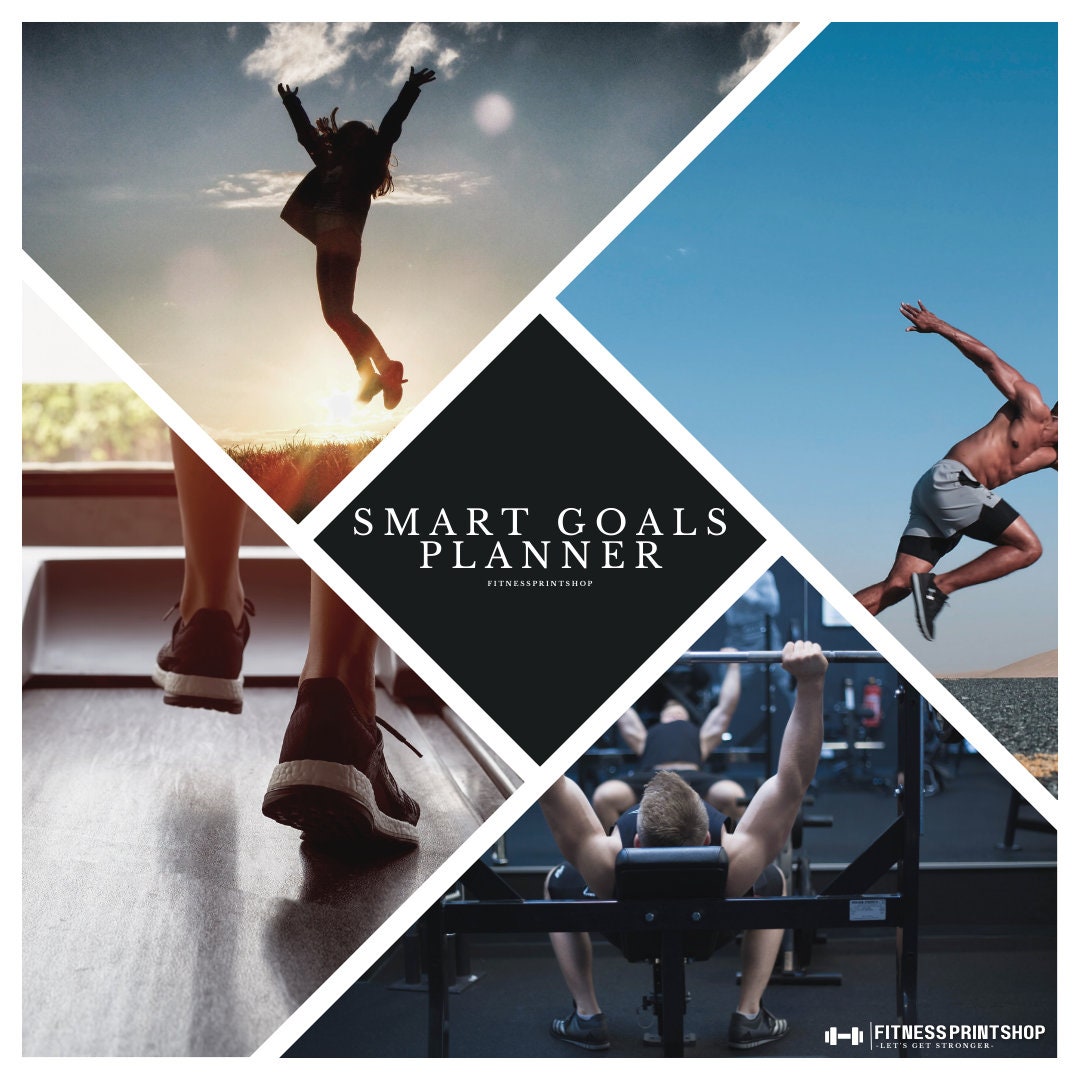 SMART Goals Planner: Your Ultimate Goal Planner and Workout Log - Etsy