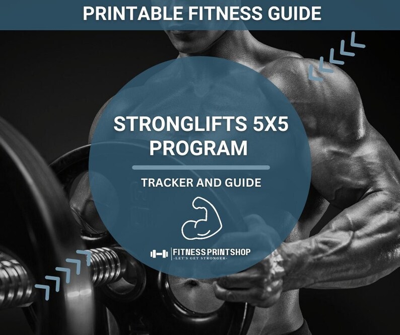 Stronglifts 5x5: Workout Tracker and Guide - Etsy