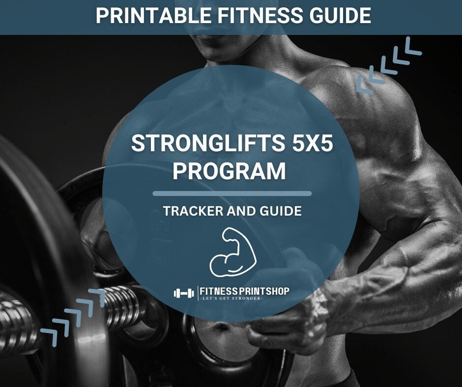 Stronglifts 5x5: Workout Tracker and Guide - Etsy