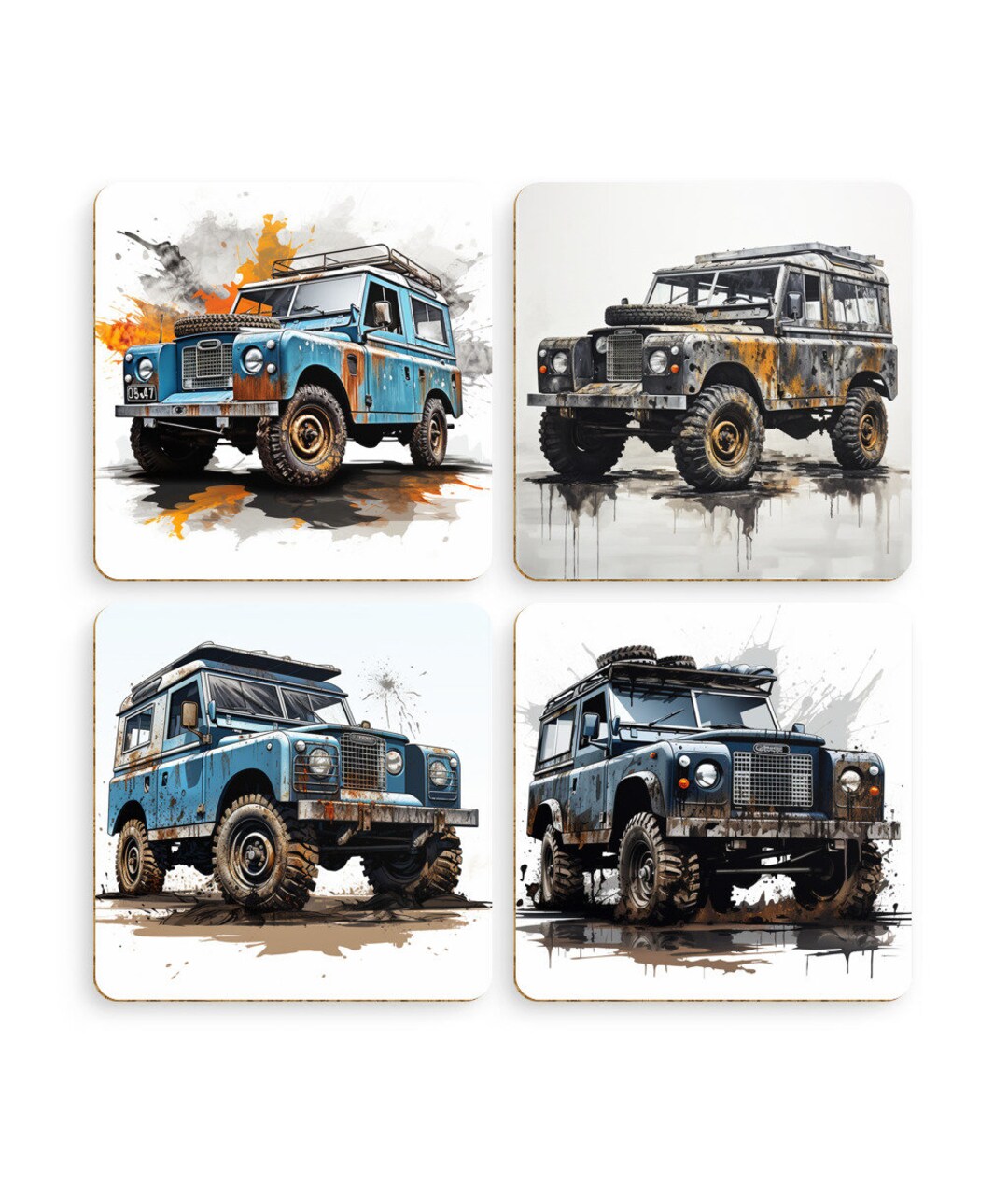Land Rover Coasters - Land Rover Series 1 Coaster - Land Rover Series 2 ...