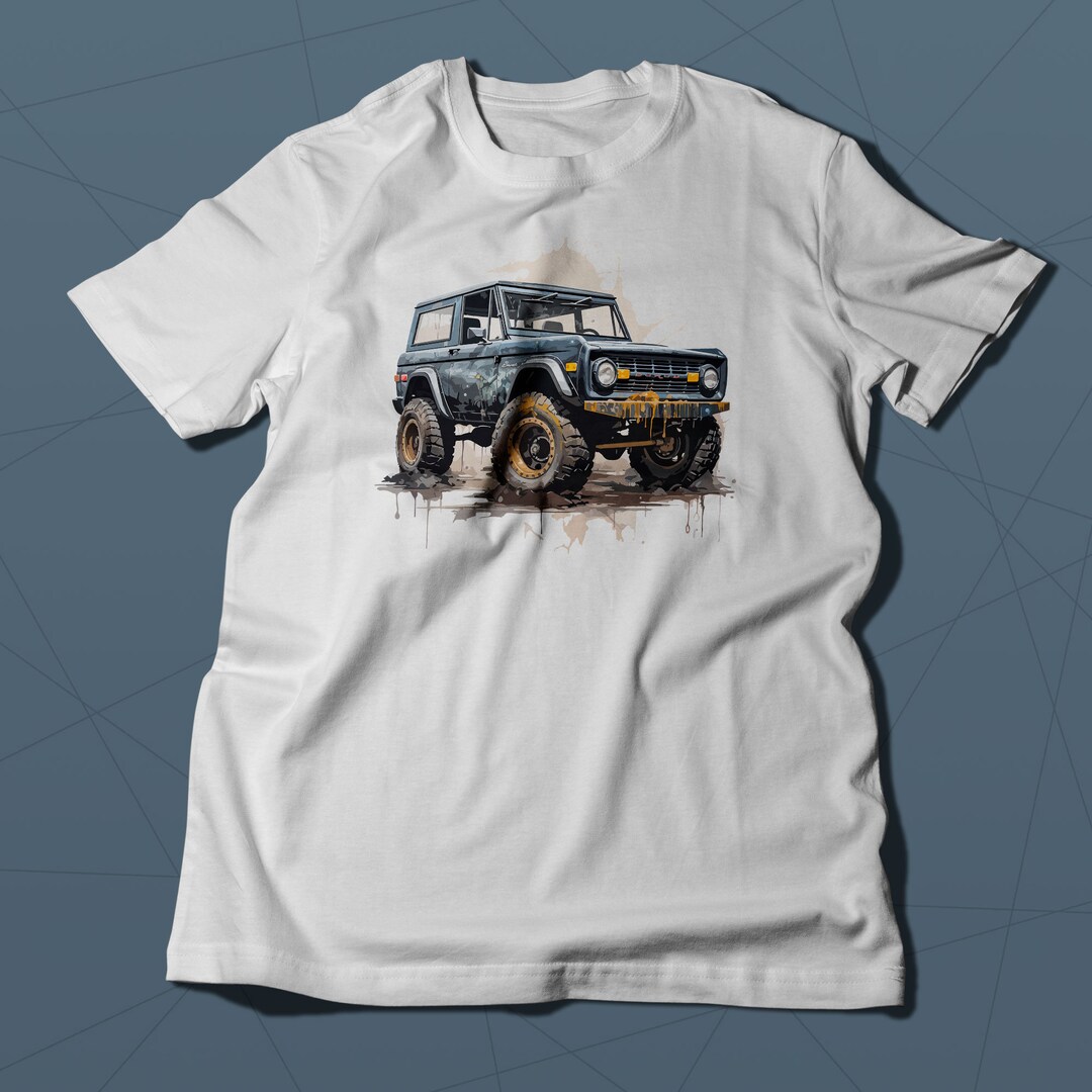 Ford Bronco Punk Graffiti T-shirt Unleash the Rebel in You - Etsy
