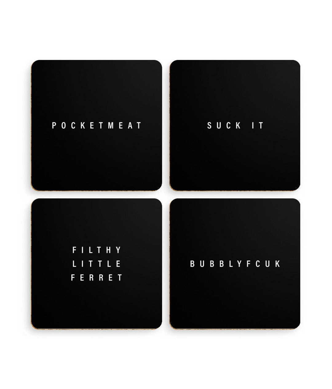 Classic Quotes Inspired by Taskmaster Unique Set of 4 Coasters for ...