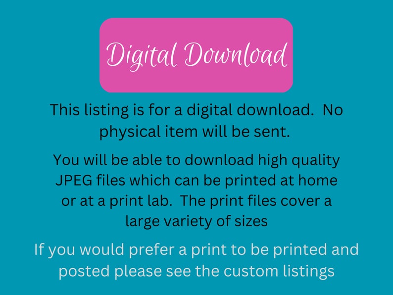 Pixel Art Print Wall Art Pixelated Home Decor Digital Download Teal and ...