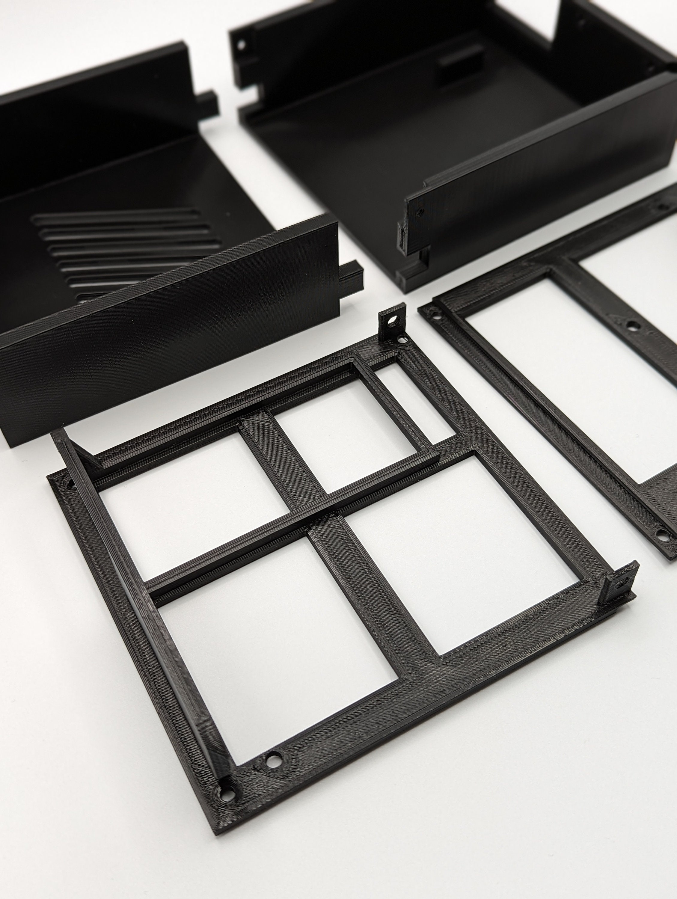 RGB LED Matrix Enclosure DIY Time, Weather, Score, Stock or Crypto ...