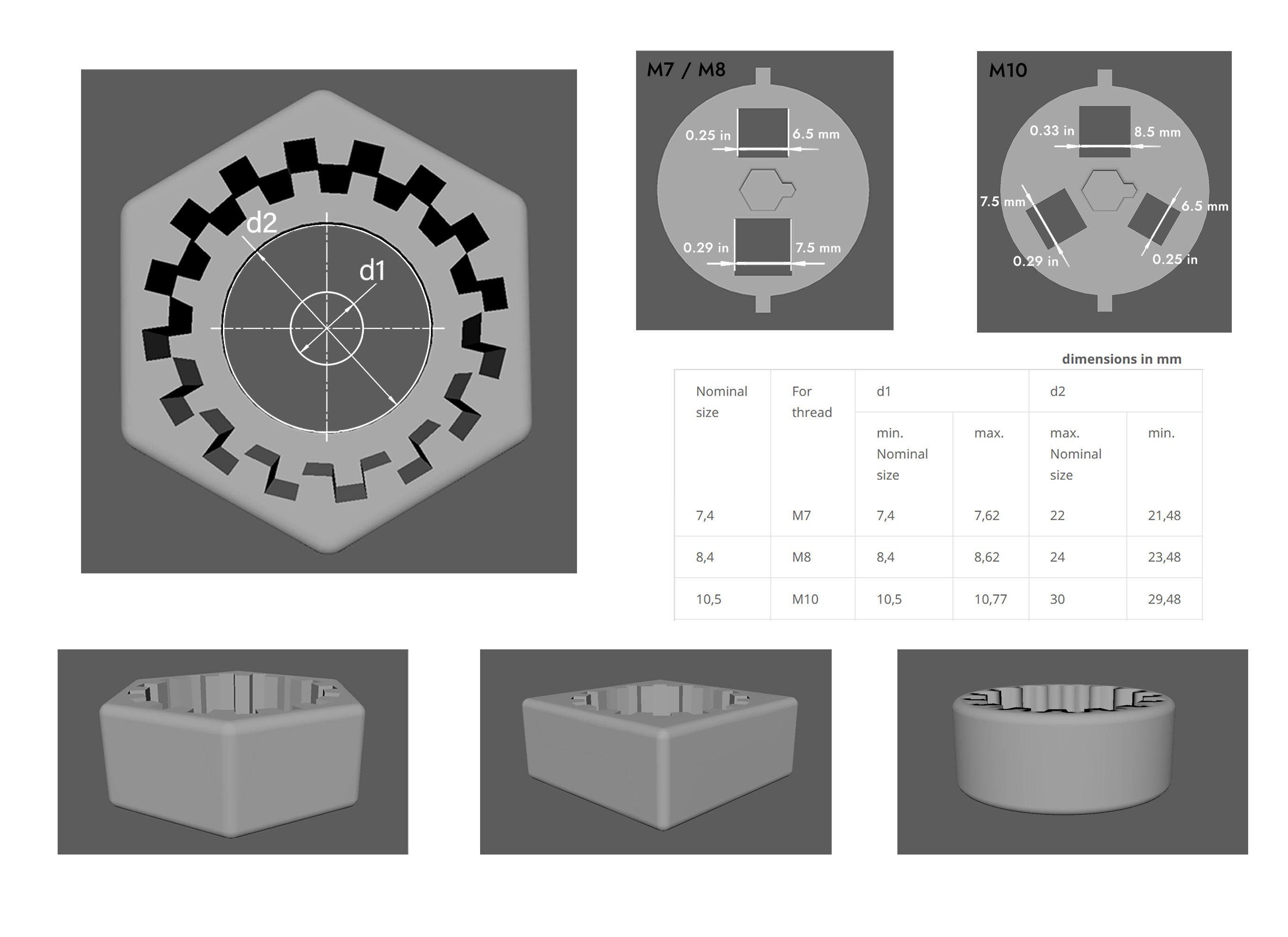 BITCOIN Crypto Seed Backup Jig for Steel Washers Hexagonal Round Square ...