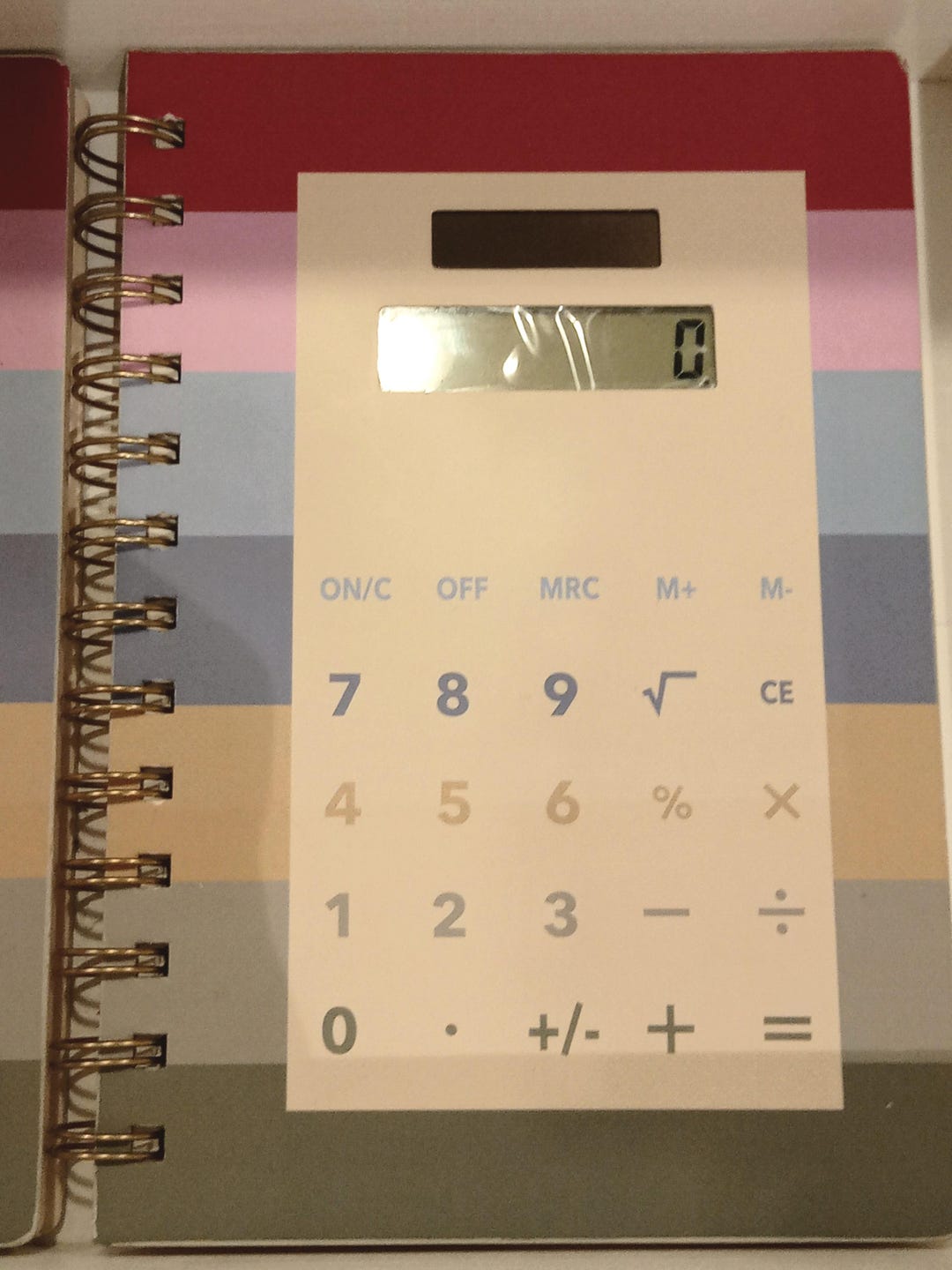 Note Book With Calculator, Calculator, Flat Calculator, Embedded ...
