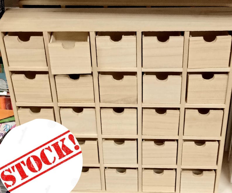 Wooden Storage Cupboard, Craft Storage, Art Storage, Multiple Drawer, Bead Storage, Findings ...