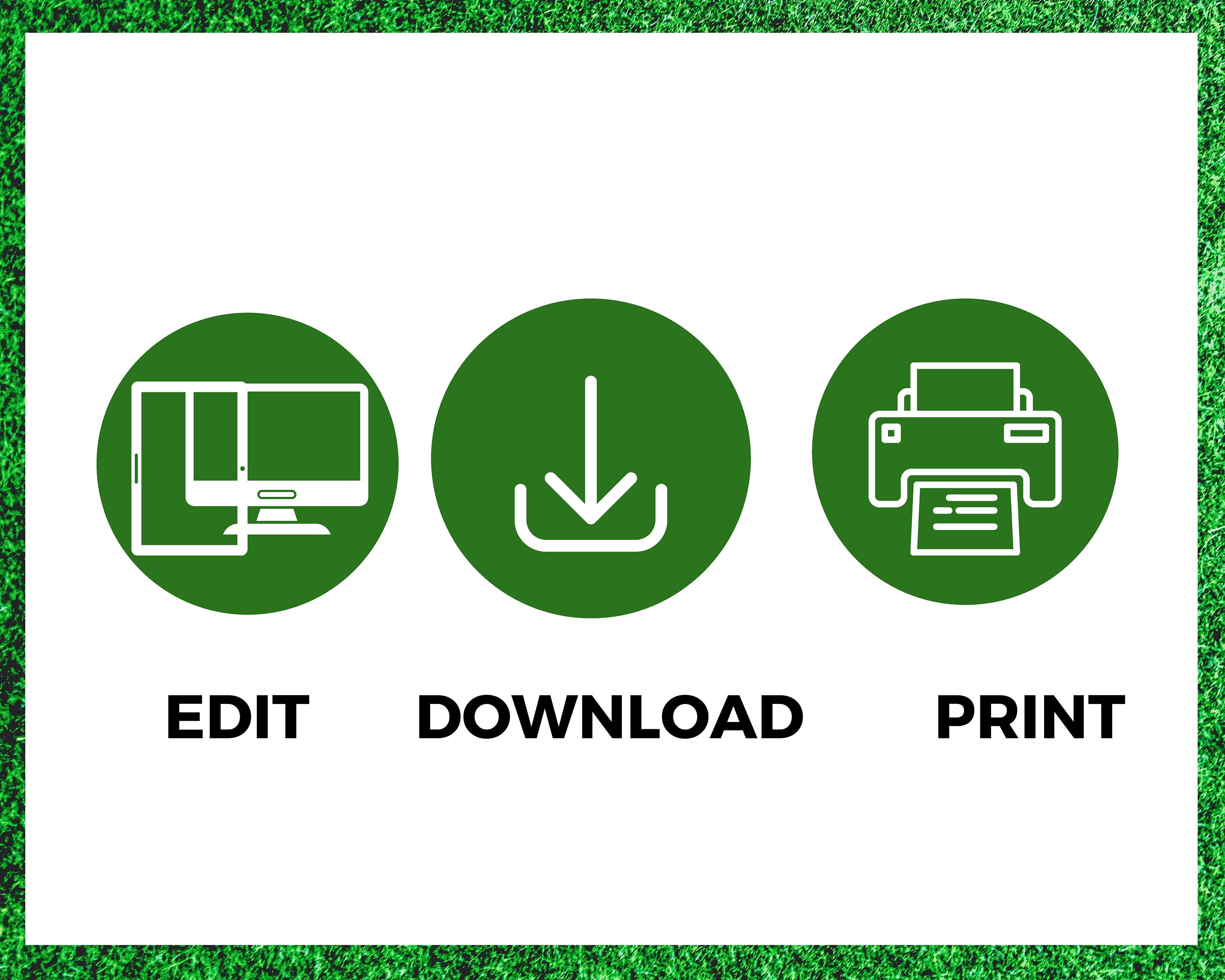 Custom Golf Lesson Ticket for Golf Lovers - Printable Gift Voucher ...