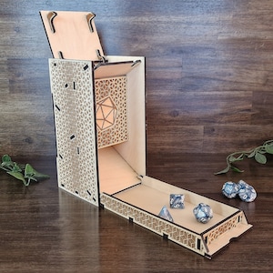 Laser Cut Dice Tower 4mm - Etsy
