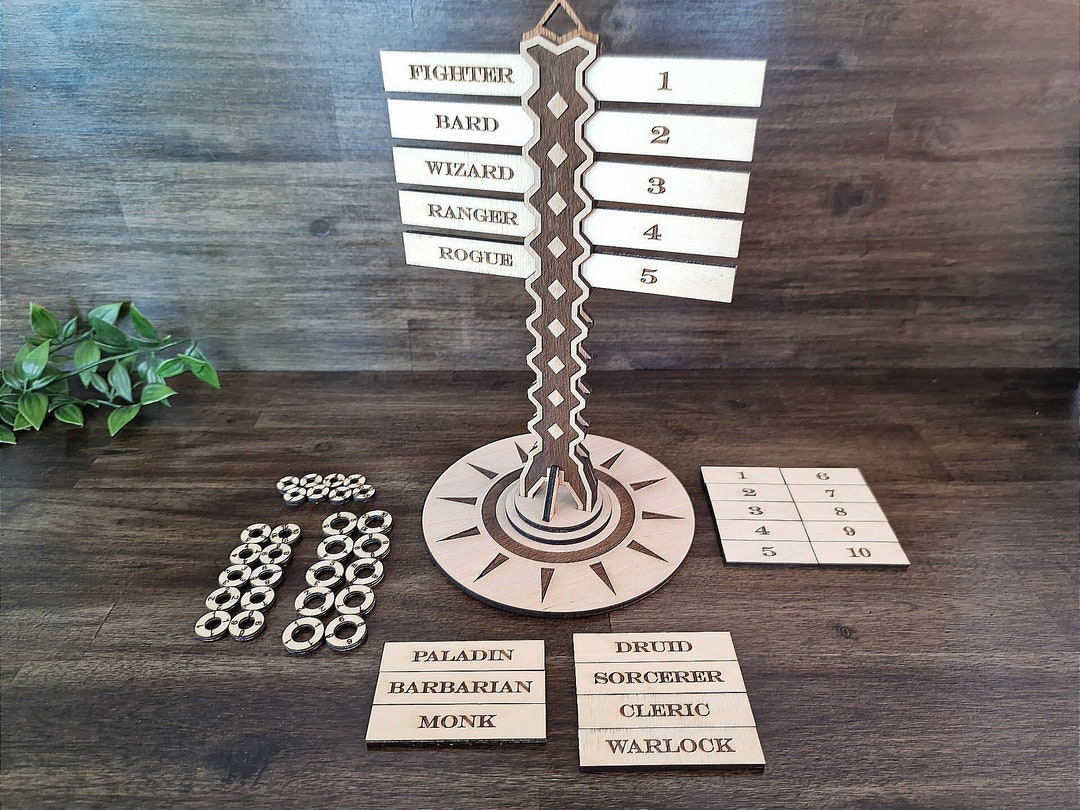 Dnd Initiative Tracker. RPG Turn Tracker. 3mm 1/8in 3.8mm - Etsy