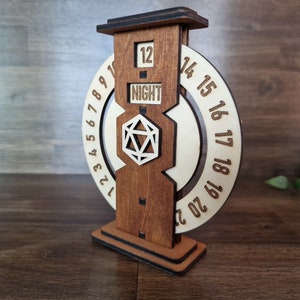 Dnd Bundle. Time & Initiative Tracker. RPG Tracker. 3mm, 1/8 Inch, 3 ...