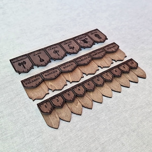 Initiative Tracker Box Set. Dnd Turn Tracker. RPG. 3mm, 1/8in, 4mm, 4 ...