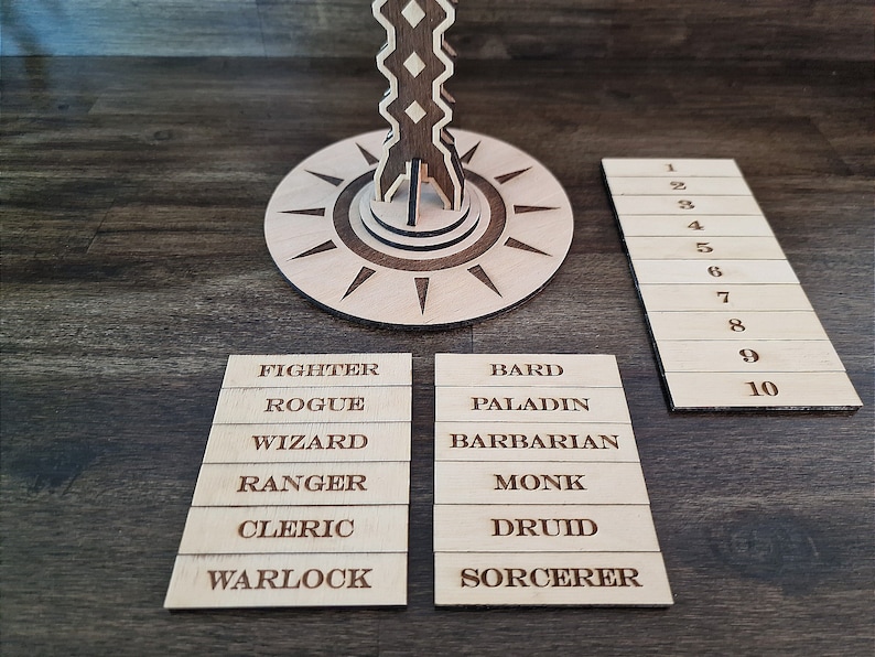 Dnd Initiative Tracker. RPG Turn Tracker. 3mm 1/8in 3.8mm - Etsy