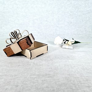 Decorative Wood Box. Gift Box. Jewelry Box. 3mm-4mm. SVG, DXF, AI ...