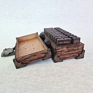 Initiative Tracker Box Set. Dnd Turn Tracker. RPG. 3mm, 1/8in, 4mm, 4 ...