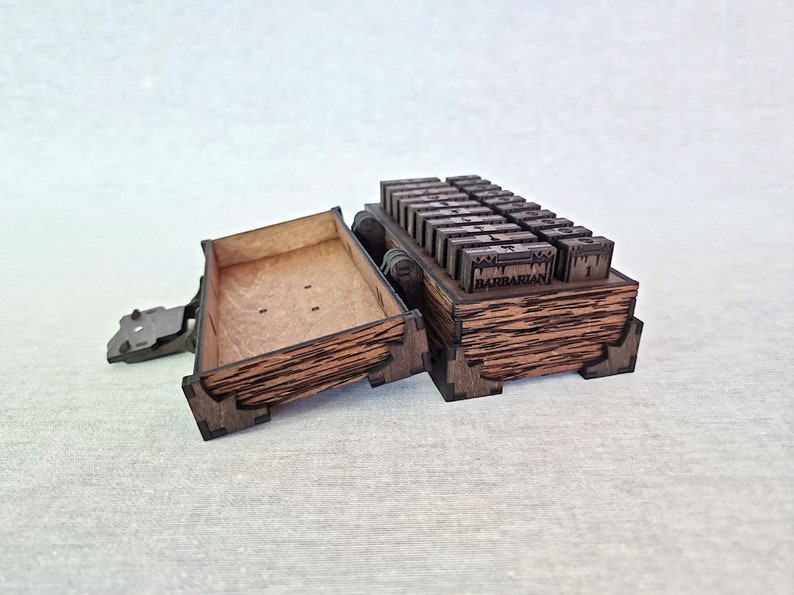 Initiative Tracker Box Set. Dnd Turn Tracker. RPG. 3mm, 1/8in, 4mm, 4 ...
