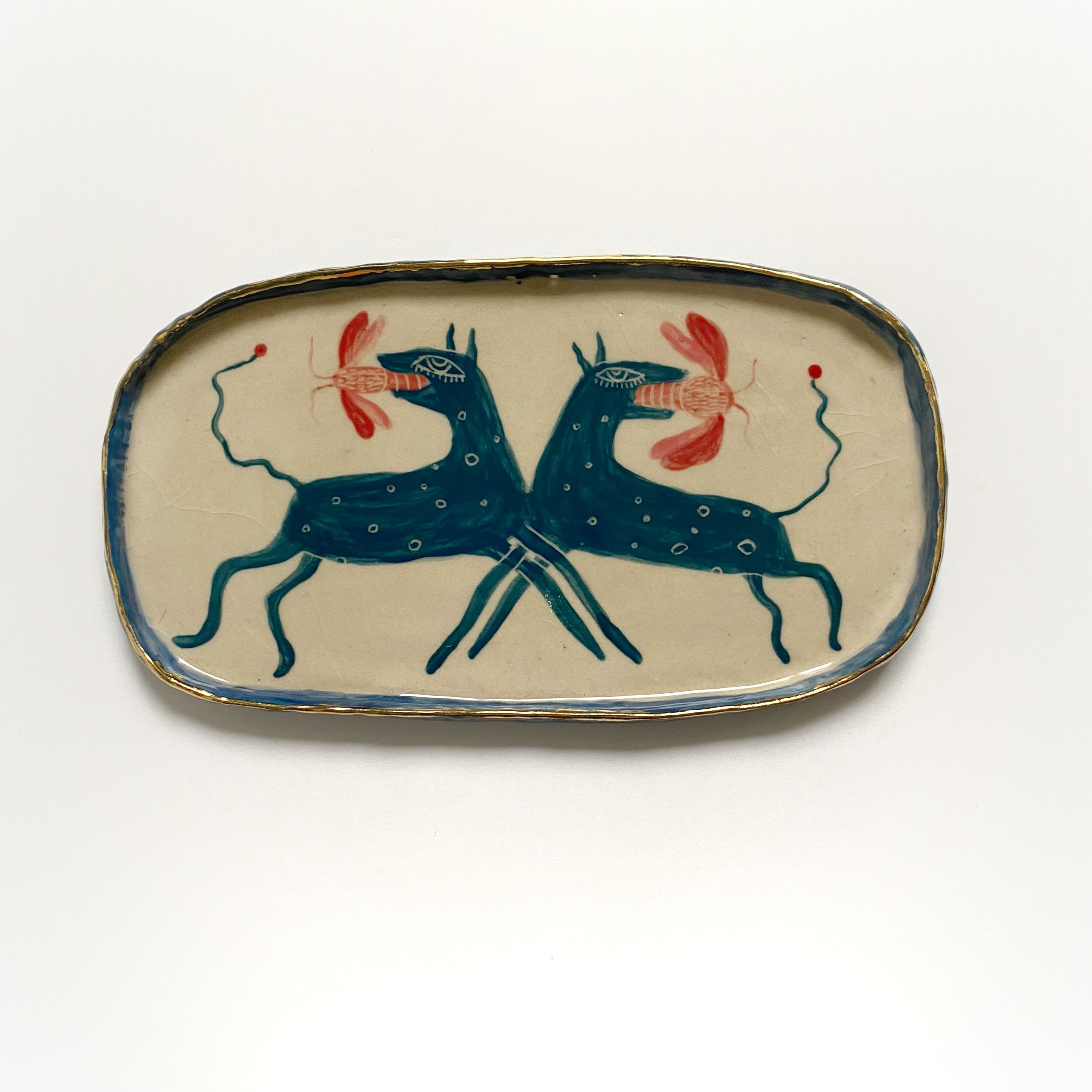 Wall Decor Plate, Wolf Lover Gift, Wall Decoration, Smudging Plate ...