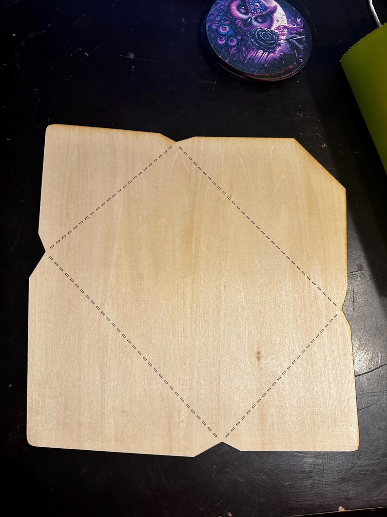 Homemade Envelope Making Stencil - Etsy