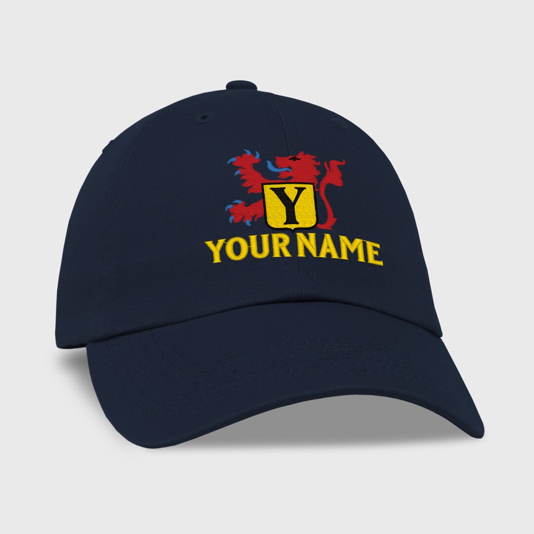 Custom Scottish Hat, Personalized Embroidered Monogram Baseball Ballcap ...