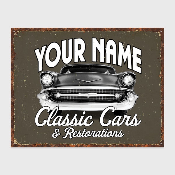Classic Car Restoration Sign - Etsy