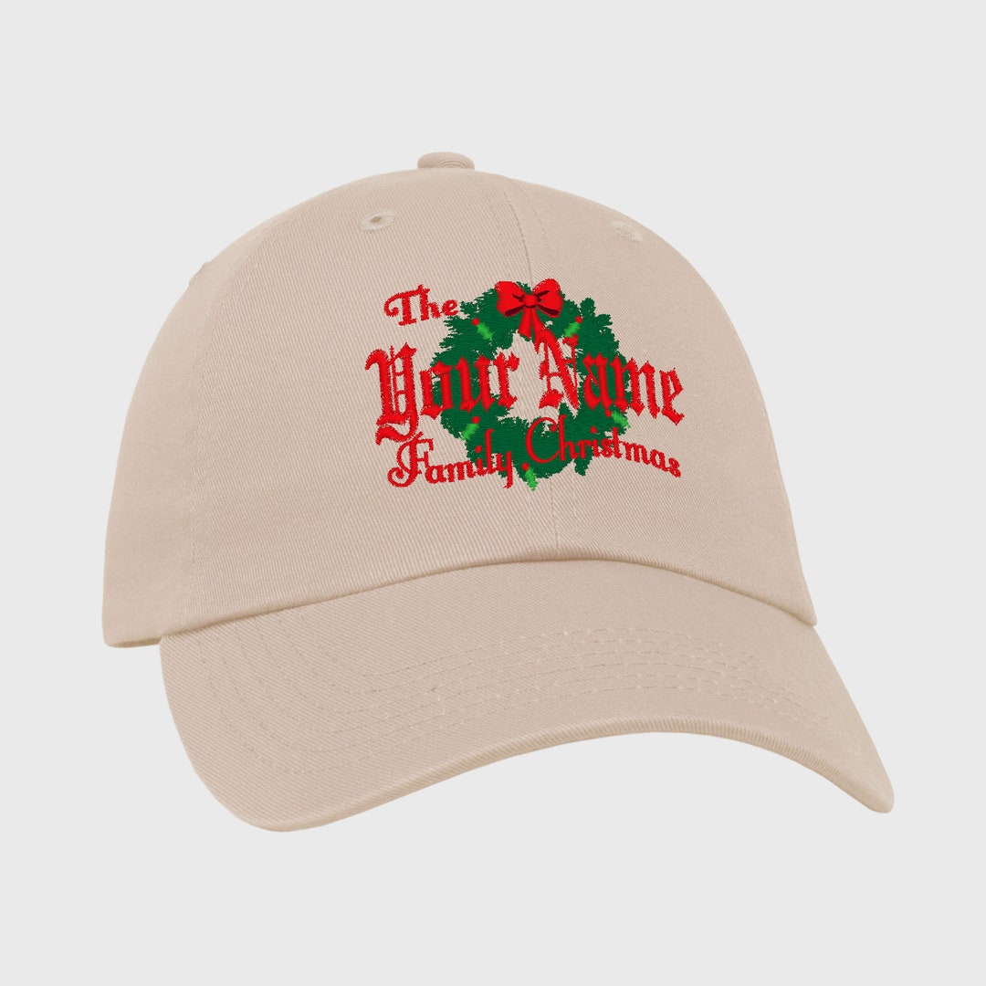 Custom Christmas Hat, Personalized Embroidered It's a Your-name ...