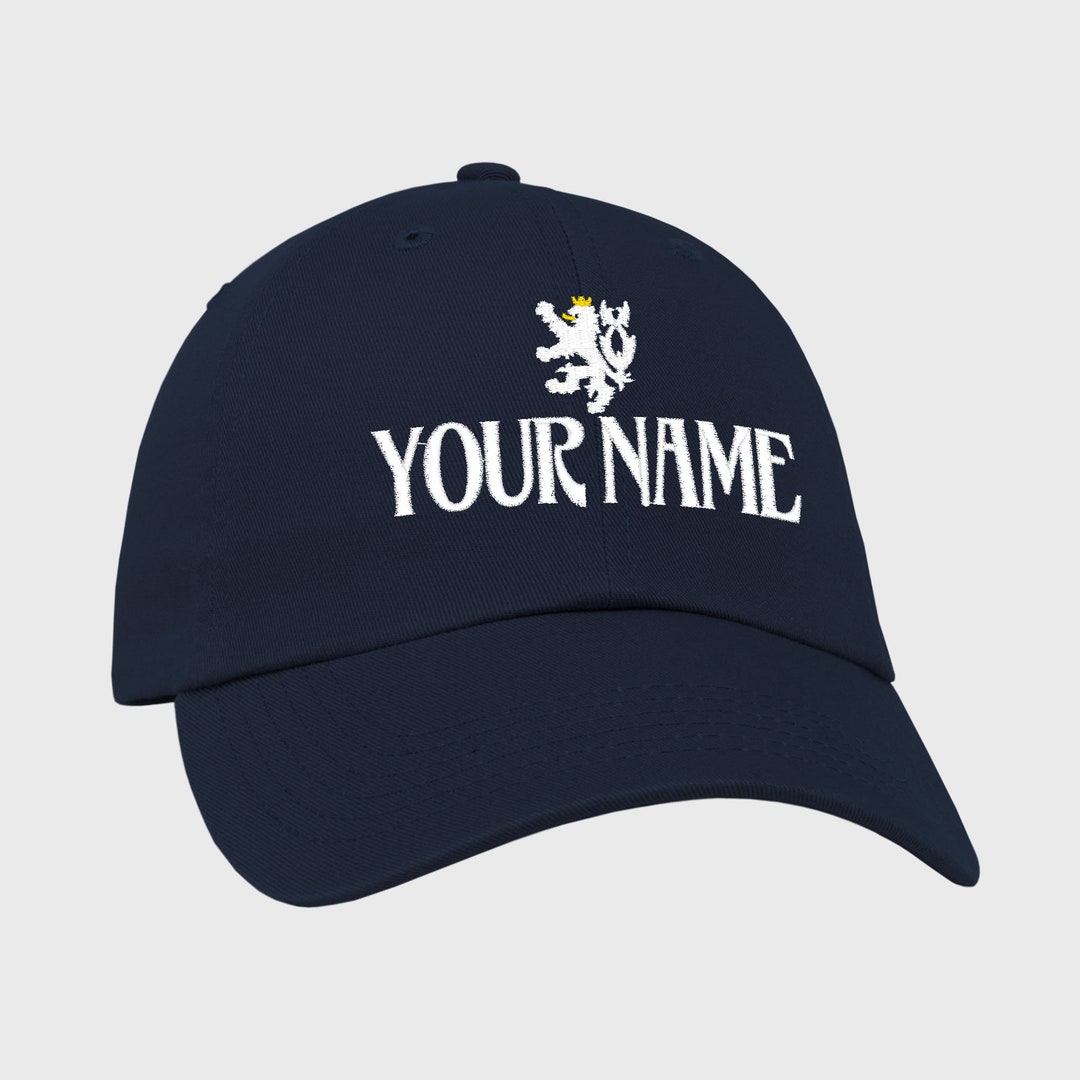 Custom Czech Hat, Personalized Embroidered Baseball Ballcap, for Family ...