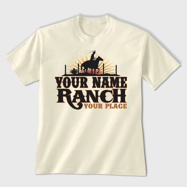 Custom Ranch T Shirt - Etsy