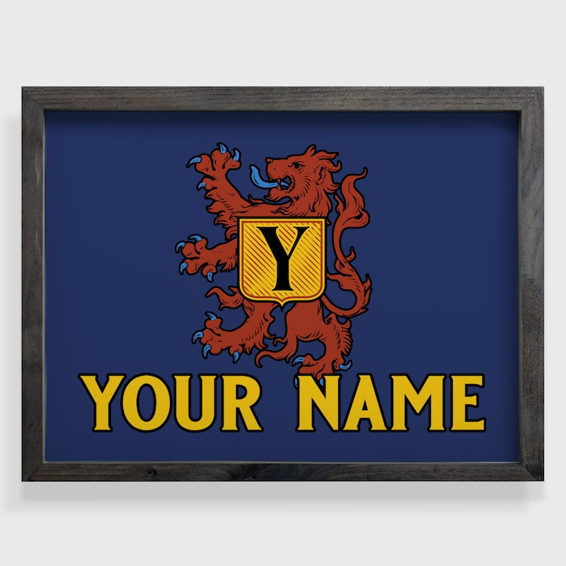 Monogram Shield - Etsy