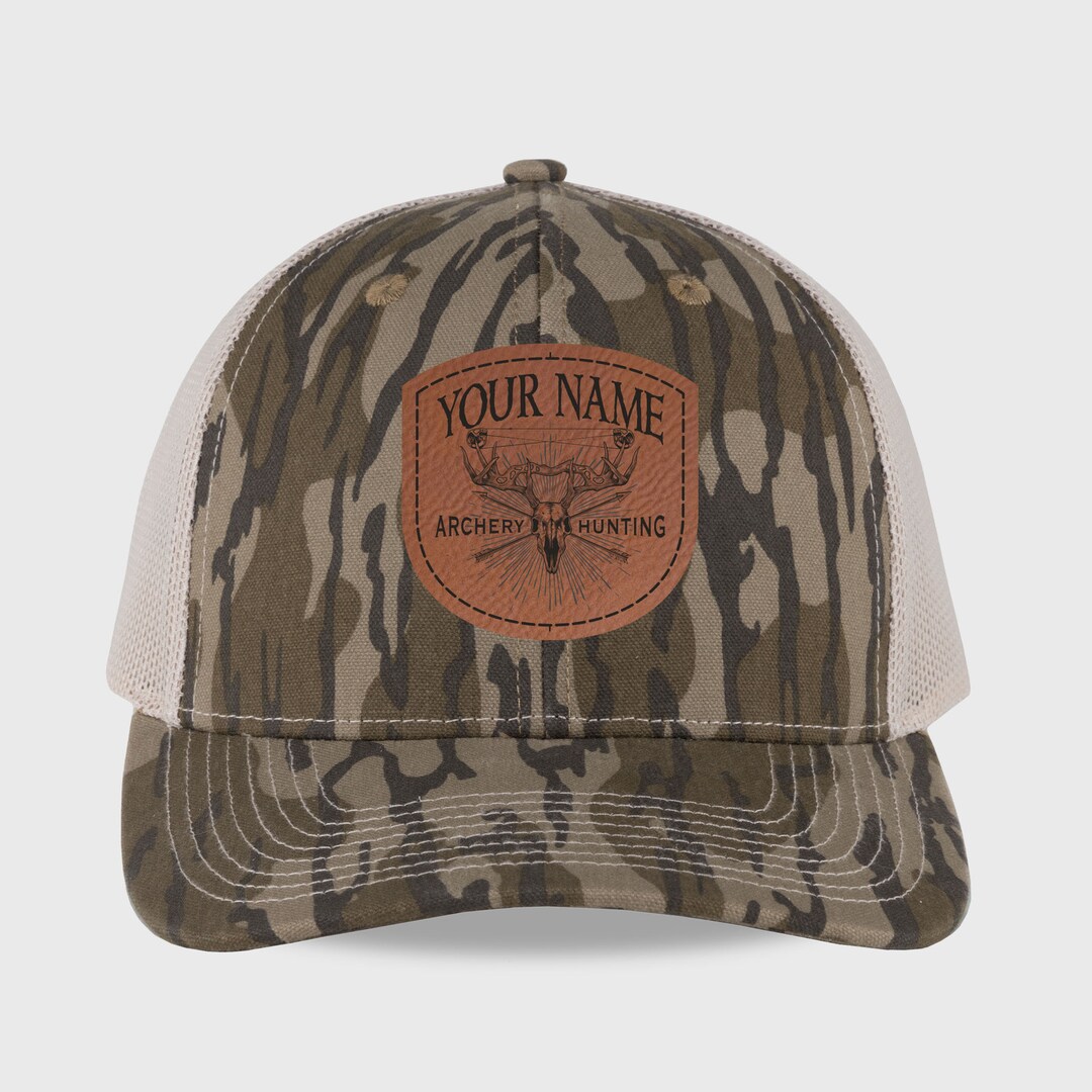 Custom Archery Patch Hat, Personalized Structured Trucker With Patch ...