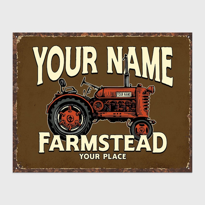 Farmstead Sign - Etsy
