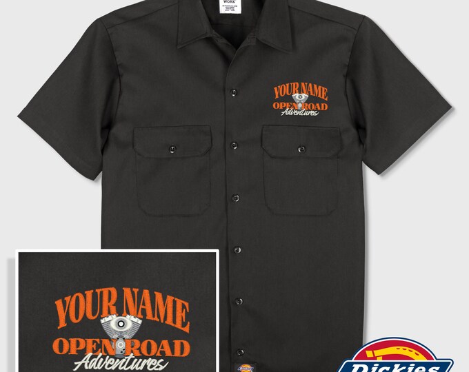 Vintage 2000s Y2K Denim Harley Davidson Shirt Embroidered Harley Button ...