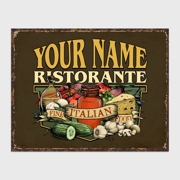 Italian Restaurant Signs - Etsy