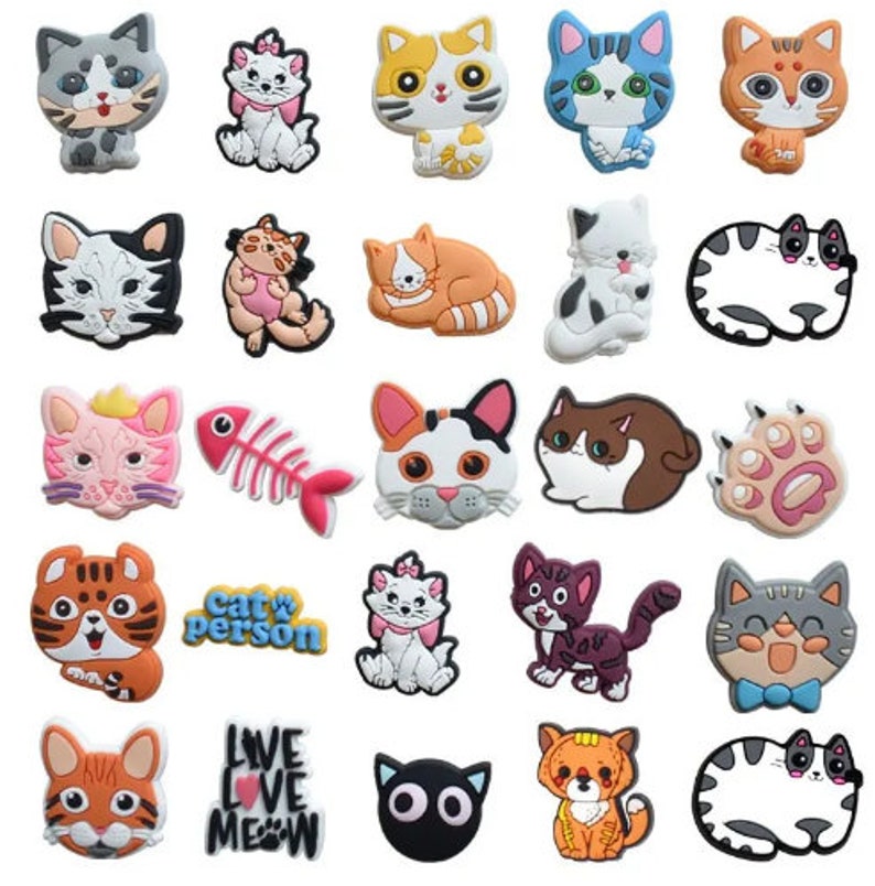 Croc Jibbitz and Shoe Charms Animal Themed Sets - Etsy