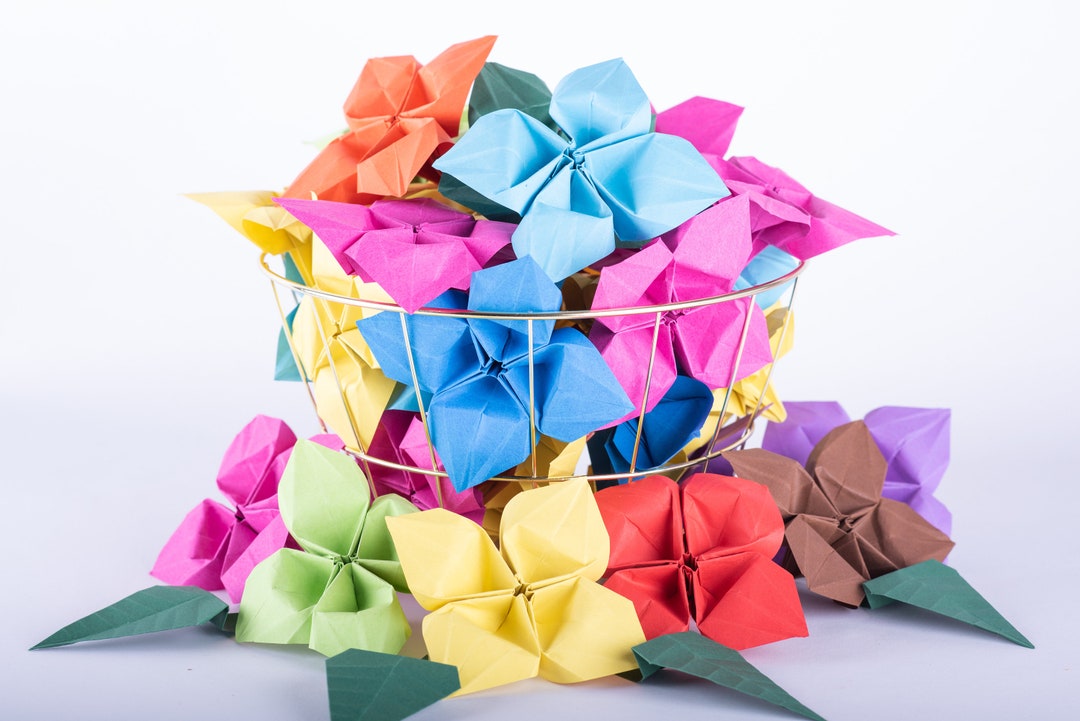Origami Flowers - Etsy
