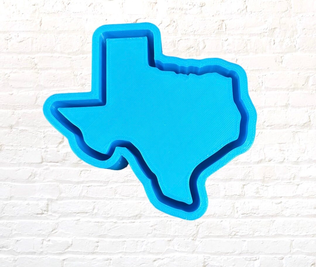 Texas Silicone Mold - Freshie Mold, Silicone Molds, Molds for Freshies ...