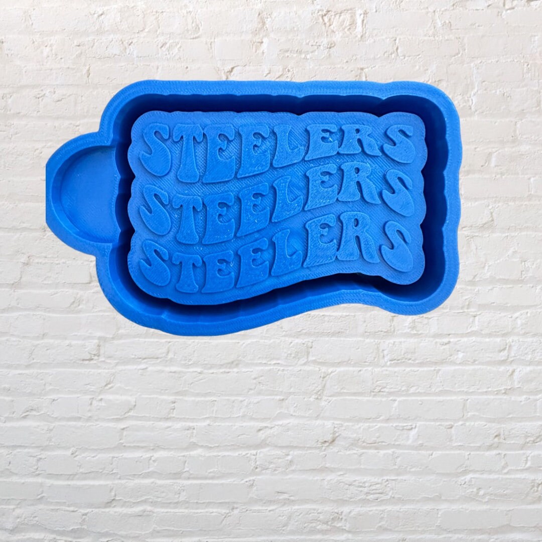 Retro Steelers Mascot Silicone Mold - Freshie Mold, Silicone Molds ...
