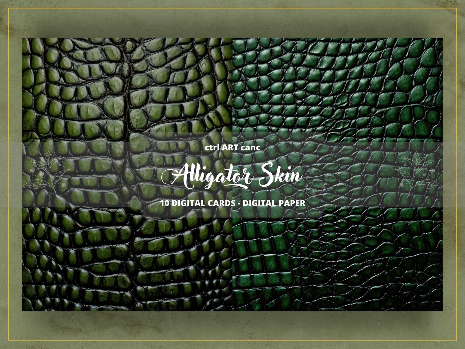 Alligator Skin Digital Paper Alligator Pattern Alligator - Etsy