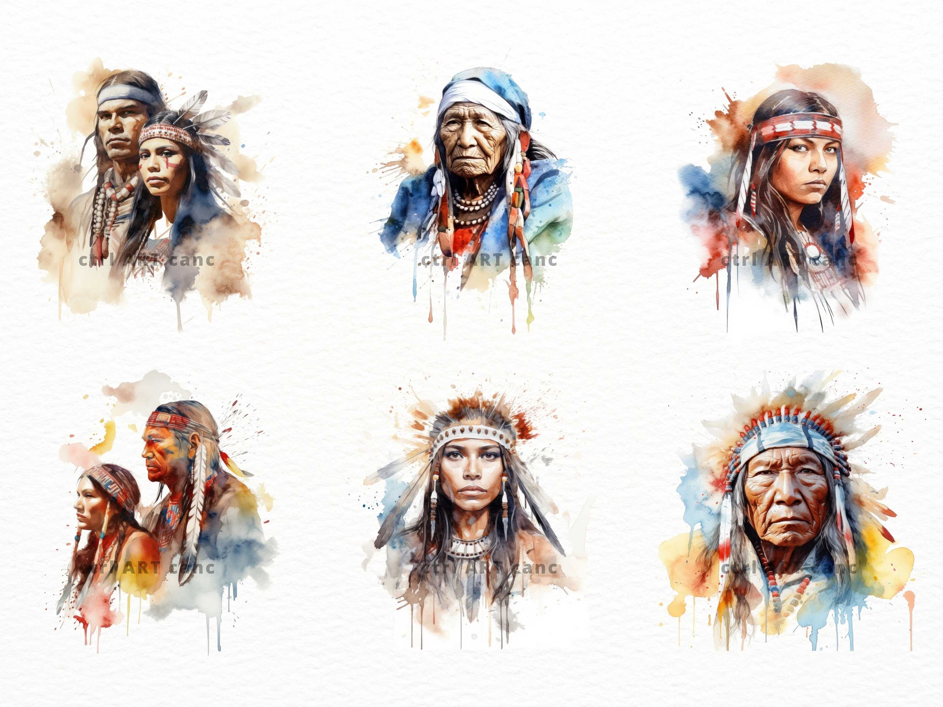 Native American Clipart Apache Clipart Sioux Clipart - Etsy Australia