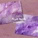 Purple Marble Digital Paper Marble Printable Paper for Junk Journal ...