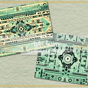 Aztec Digital Paper Maya Journal Kit Inca Printable Paper Maya ...