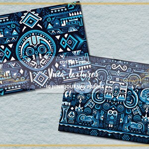 Aztec Digital Paper Maya Journal Kit Inca Printable Paper Maya ...