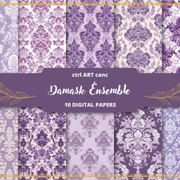 Damask Decor - Etsy