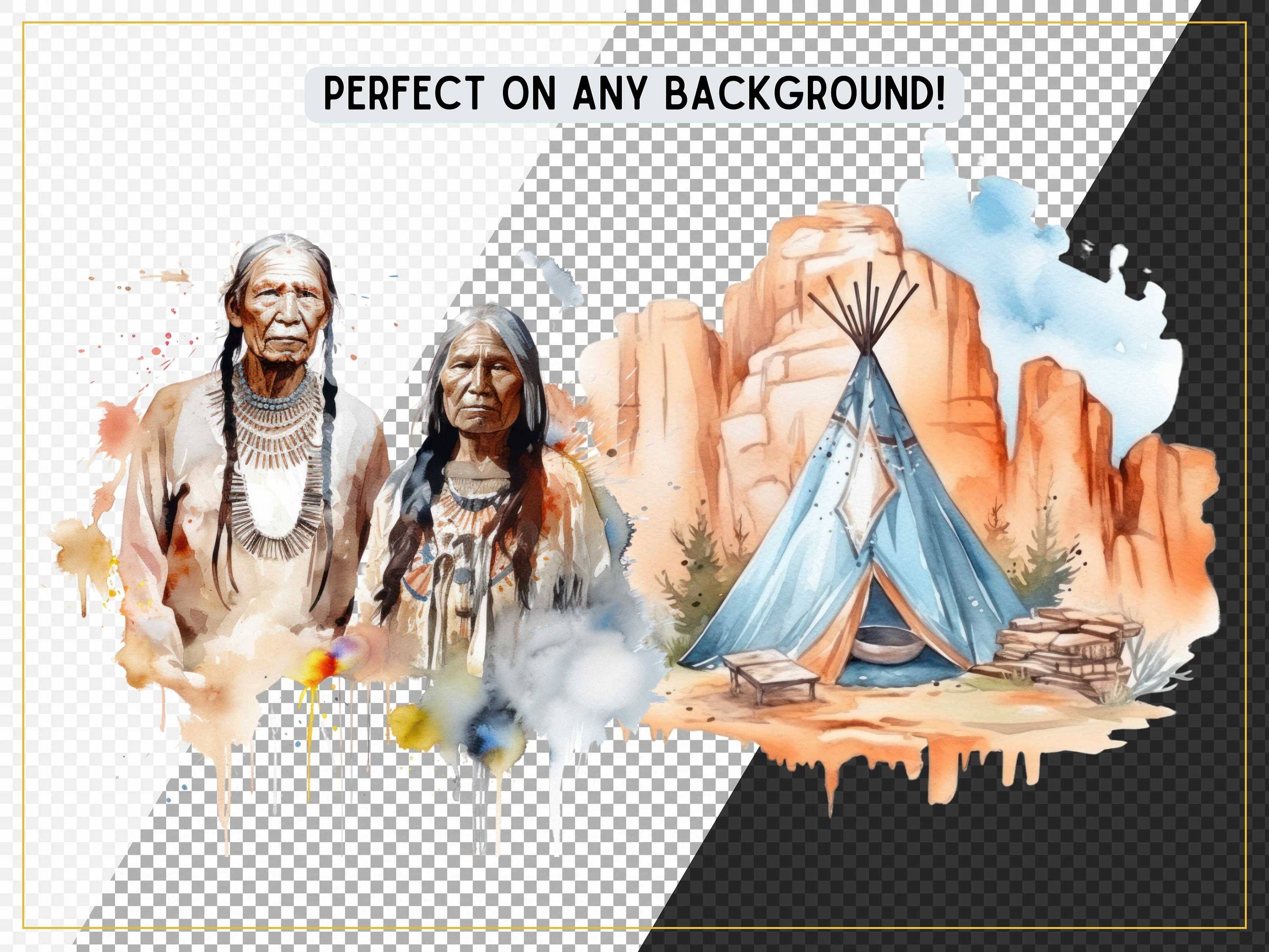 Native American Clipart Apache Clipart Sioux Clipart - Etsy Australia